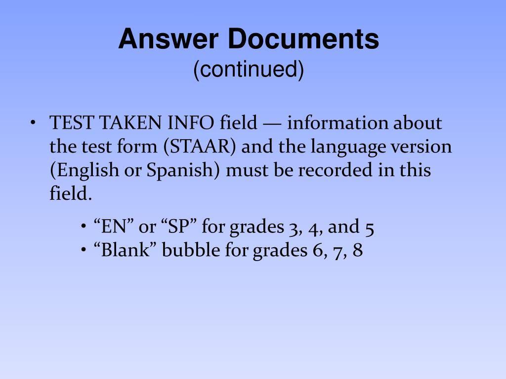 PPT - 201 3 Campus General Test Administrator Training STAAR, STAAR-M ...