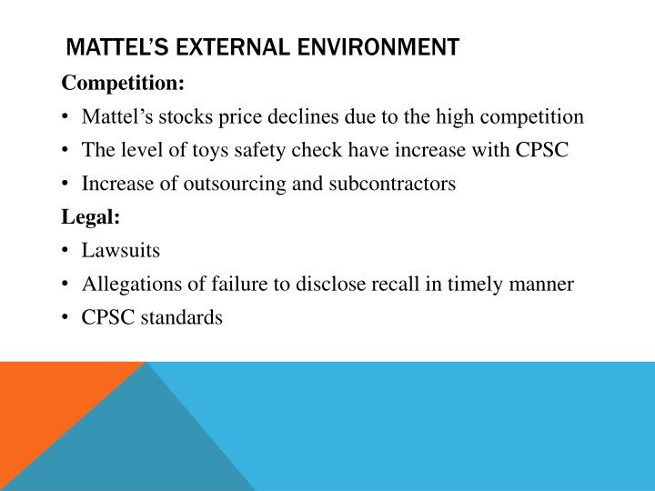 PPT - Mattel PowerPoint Presentation - ID:3030407