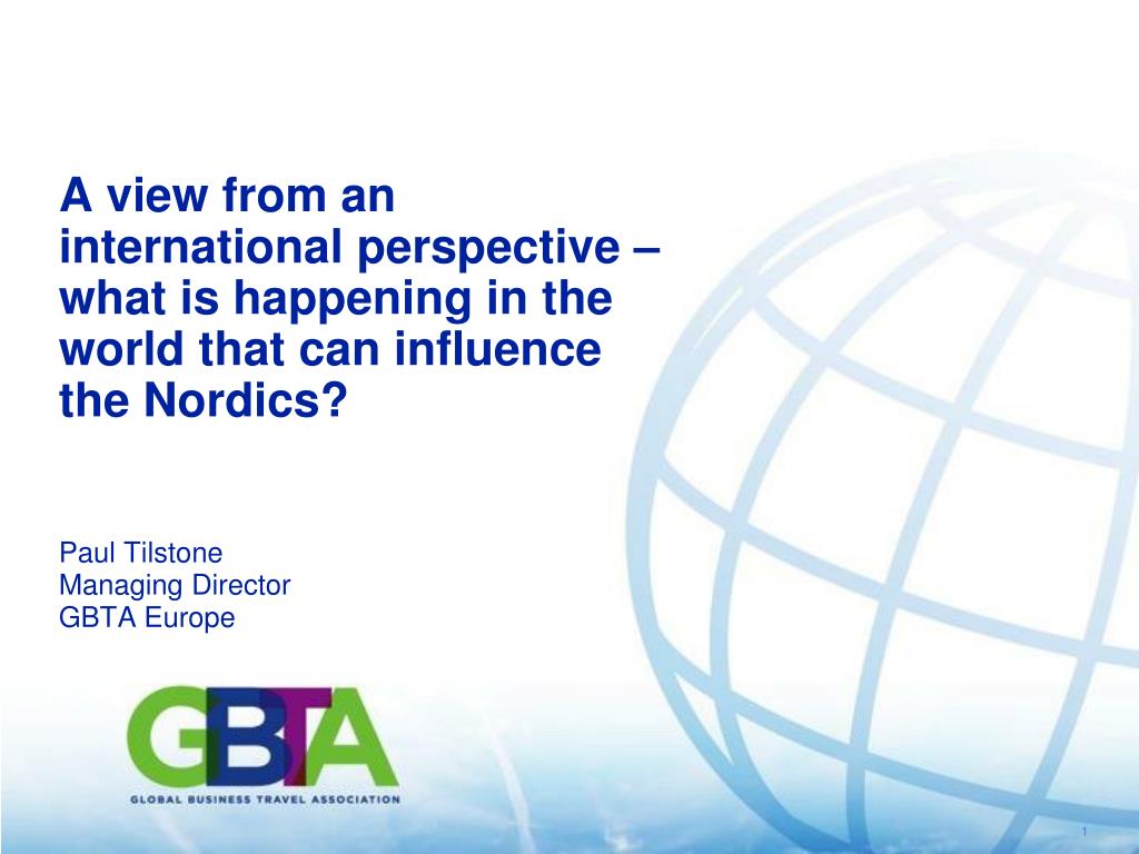 PPT - Paul Tilstone Managing Director GBTA Europe PowerPoint ...