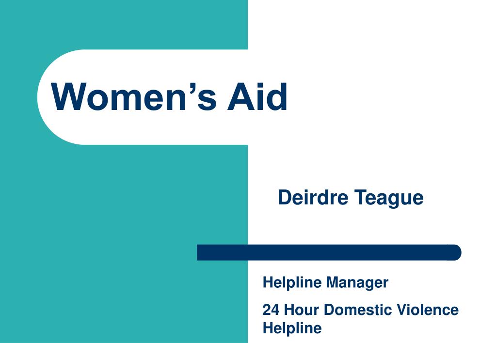 PPT - Women’s Aid PowerPoint Presentation, free download - ID:3030926