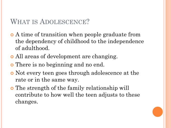 PPT - ADOLESCENCE PowerPoint Presentation - ID:3031407