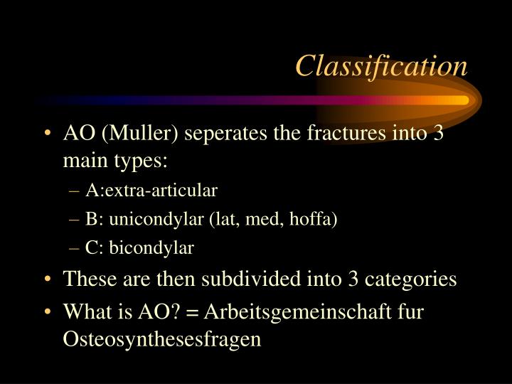 PPT - Fractures of the Distal Femur PowerPoint Presentation - ID:3031465