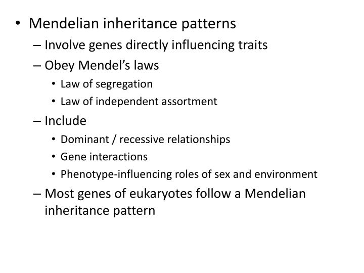 PPT - Non- Mendelian inheritance PowerPoint Presentation - ID:3031881