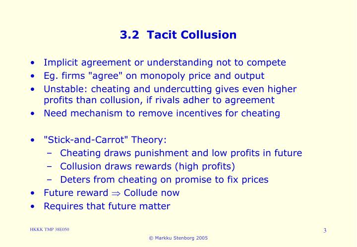 PPT - 3. Cartels and Collusion PowerPoint Presentation - ID:3032547