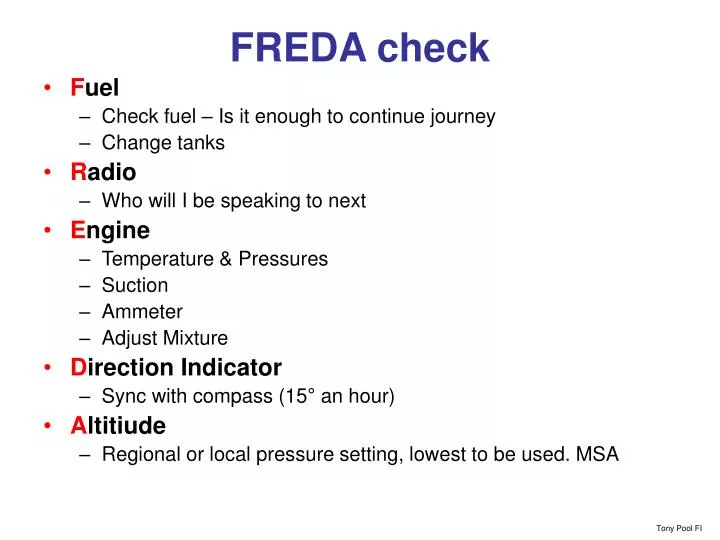 PPT - FREDA check PowerPoint Presentation, free download - ID:3032578