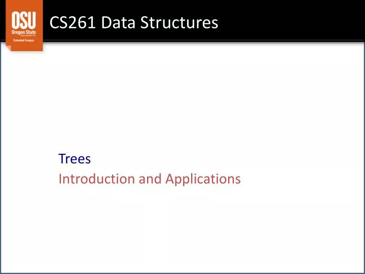 PPT - CS261 Data Structures PowerPoint Presentation, free download - ID:3032774