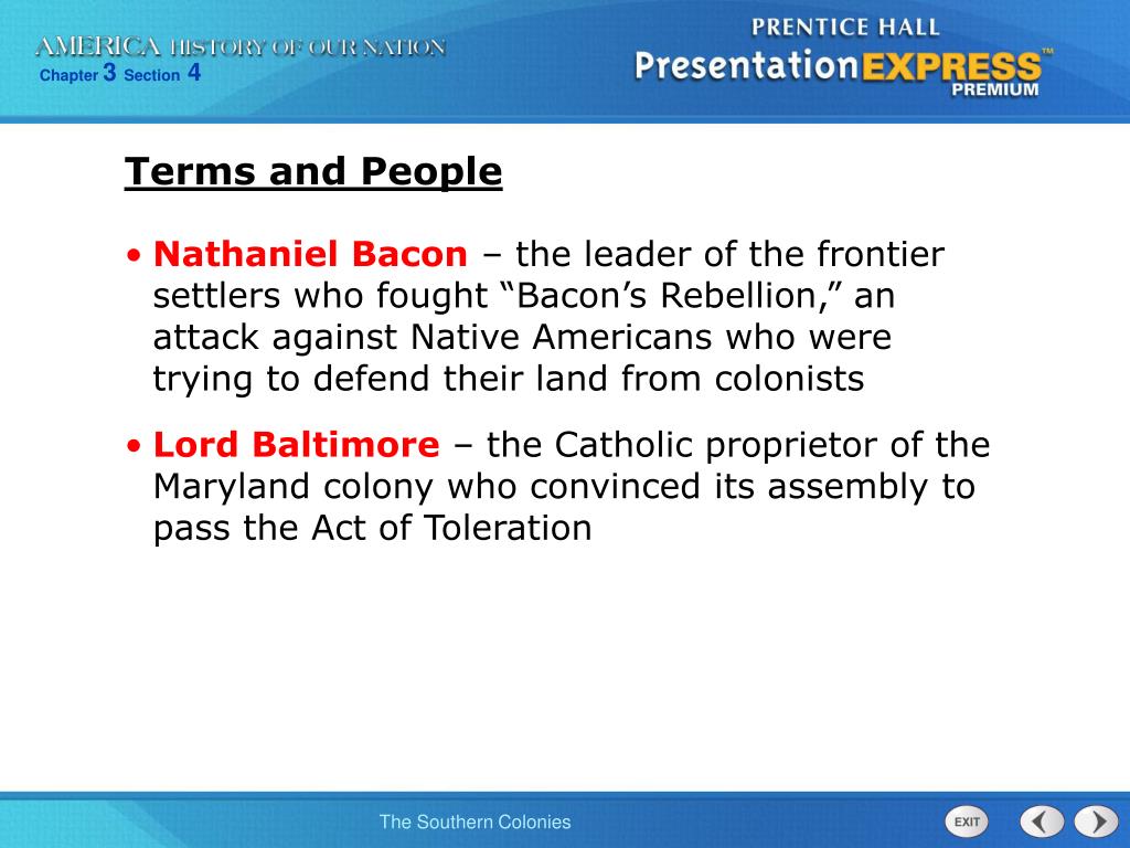 PPT - Describe the geography and climate of the Southern Colonies ...