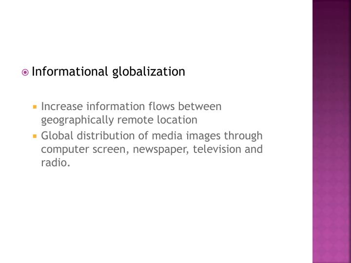 PPT - Aspects of Globalization PowerPoint Presentation - ID:3033546