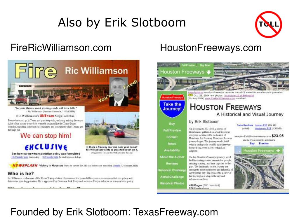 PPT - Review of Rural Highway Traffic Counts Can the Trans-Texas ...
