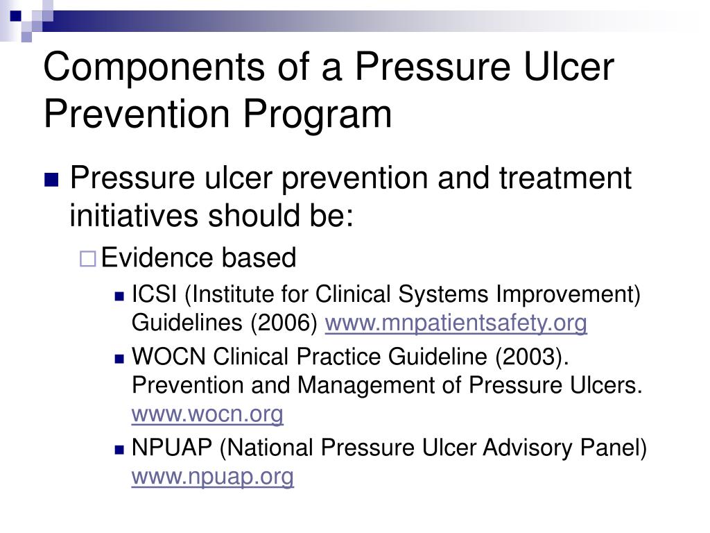 Ppt Pressure Ulcer Prevention At North Memorial Powerpoint