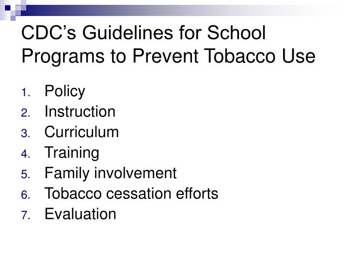 PPT - Tobacco Education PowerPoint Presentation - ID:3034224