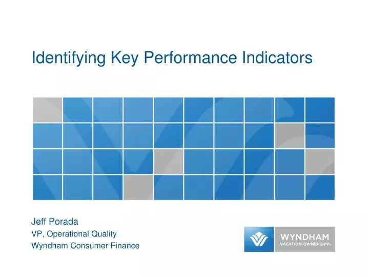 PPT - Identifying Key Performance Indicators PowerPoint Presentation ...