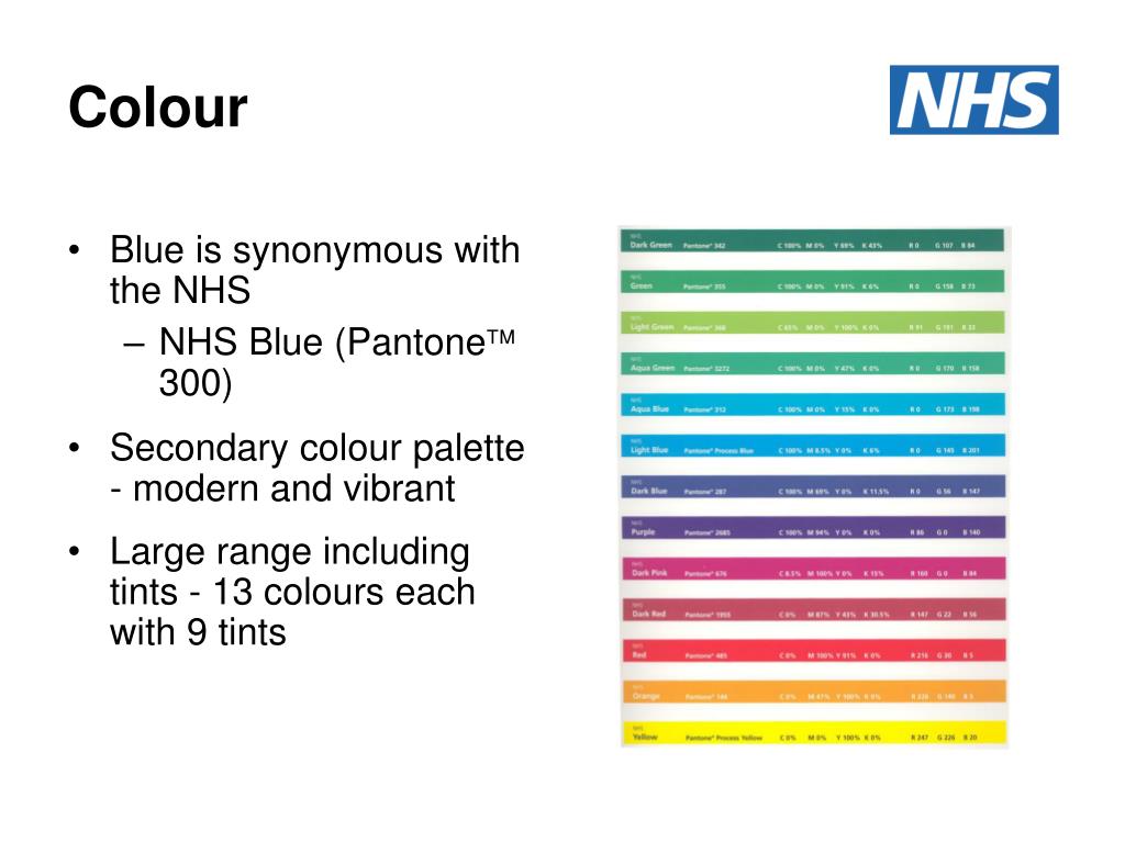 PPT Introduction To The NHS Brand PowerPoint Presentation Free PPT Introduction To The NHS Brand PowerPoint Presentation Free