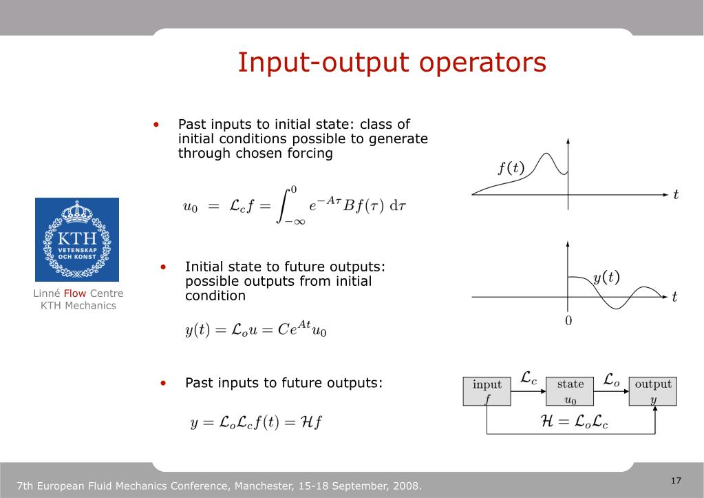 Ppt Flow Control Applied To Transitional Flows Input Output Analysis Model Reduction And 4553