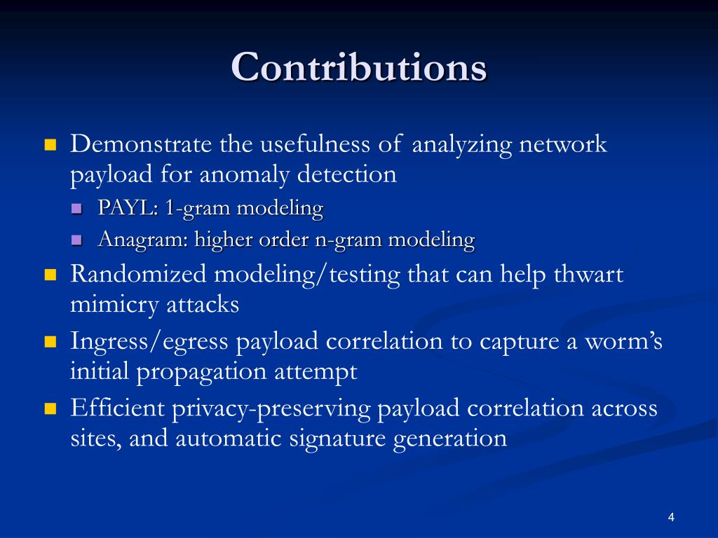 Ppt Network Payload Based Anomaly Detection And Content Based Alert Correlation Powerpoint 6185
