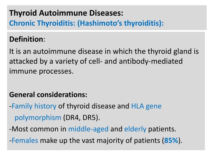 Autoimmune Thyroiditis