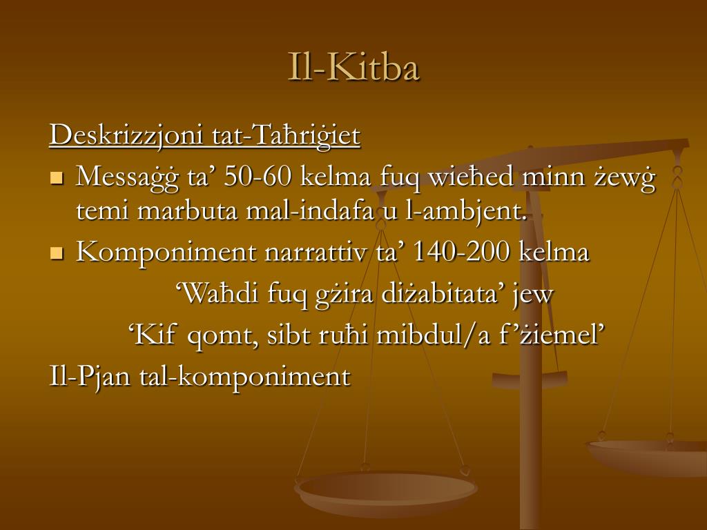 PPT - Il-Ben ċ mark ta’ Tmiem l-Edukazzjoni Primarja 201 2 PowerPoint ...