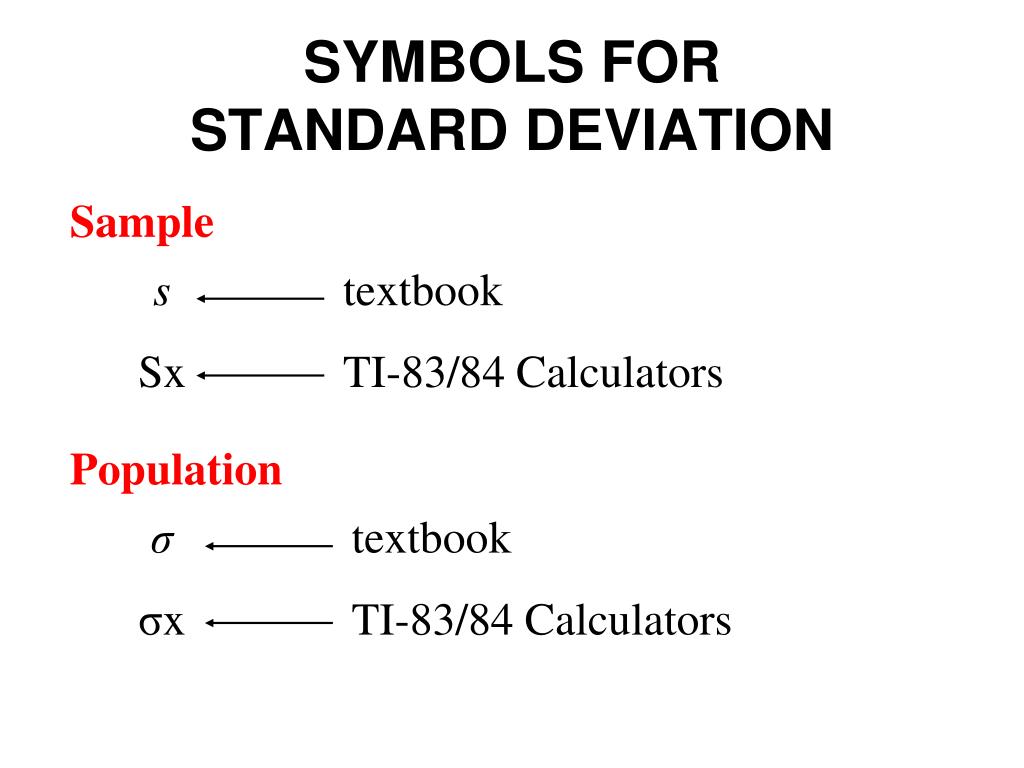 Standard Deviation Symbol In Statistics at Lewis Steinmetz blog Standard Deviation Symbol In Statistics at Lewis Steinmetz blog
