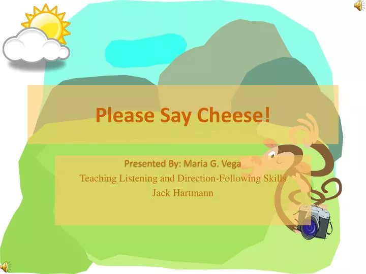 PPT - Please Say Cheese! PowerPoint Presentation, free download - ID ...
