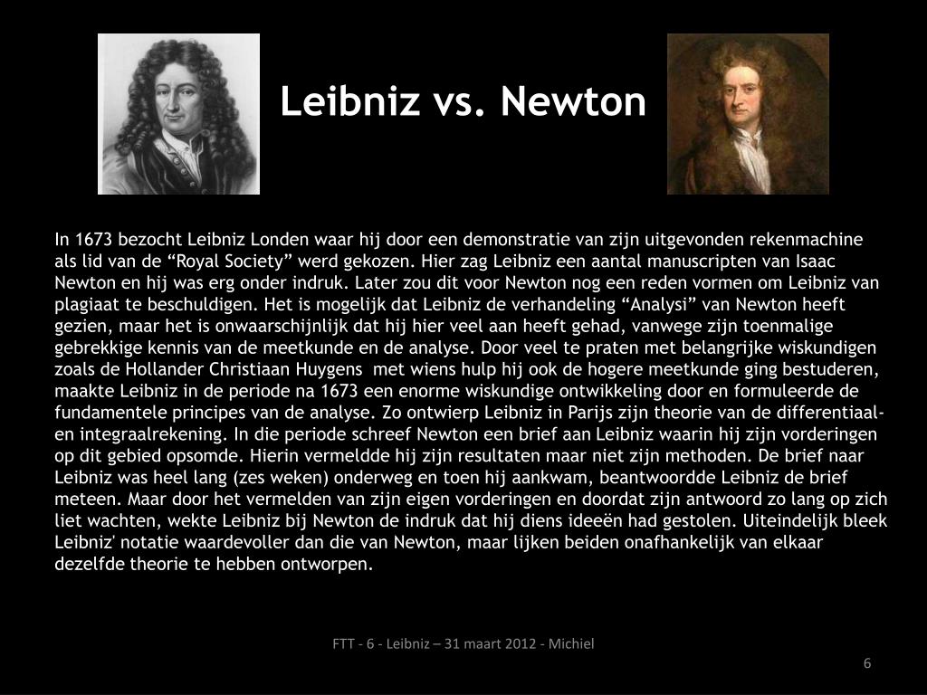 PPT - Nr.6: Gottfried Wilhelm Leibniz PowerPoint Presentation, free download - ID:3036205