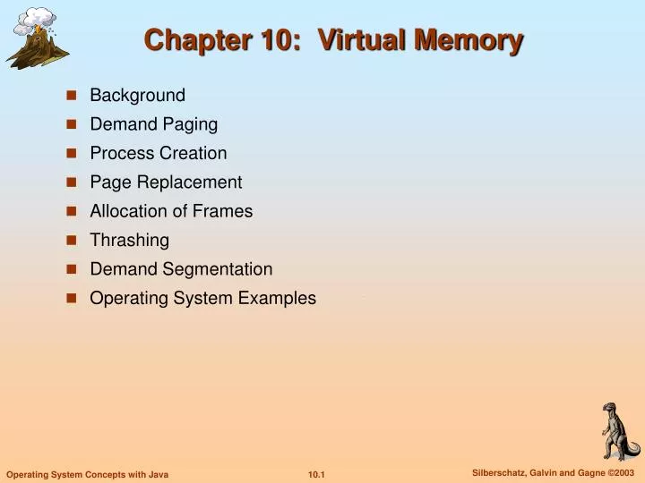 PPT - Chapter 10: Virtual Memory PowerPoint Presentation, free download - ID:3036289