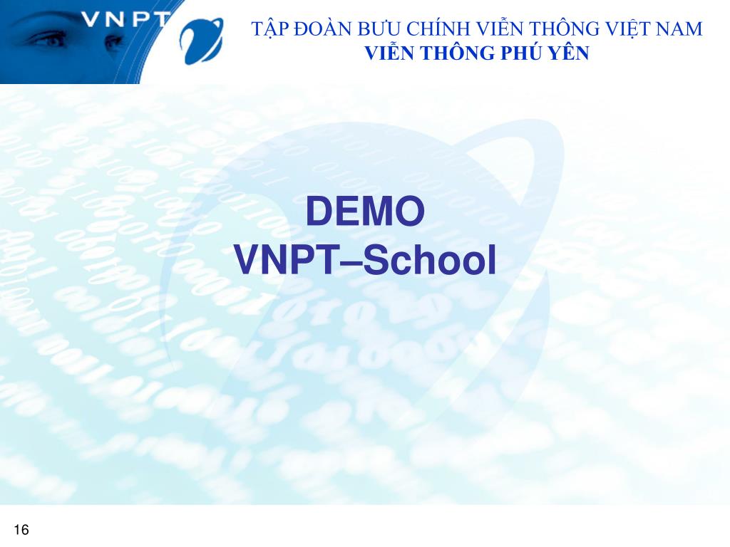 PPT - GIỚI THIỆU “HỆ THỐNG QUẢN LÝ THÔNG TIN NHÀ TRƯỜNG” VNPT–SCHOOL PowerPoint Presentation ...