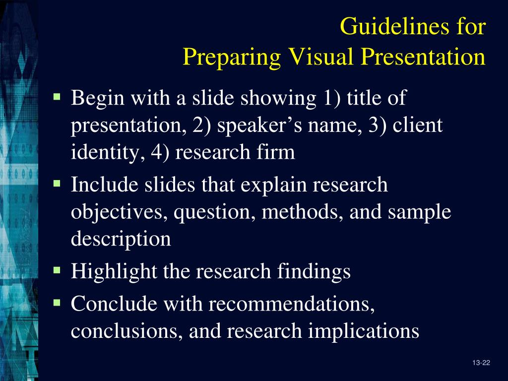 PPT - Communicating Marketing Research Findings PowerPoint Presentation ...