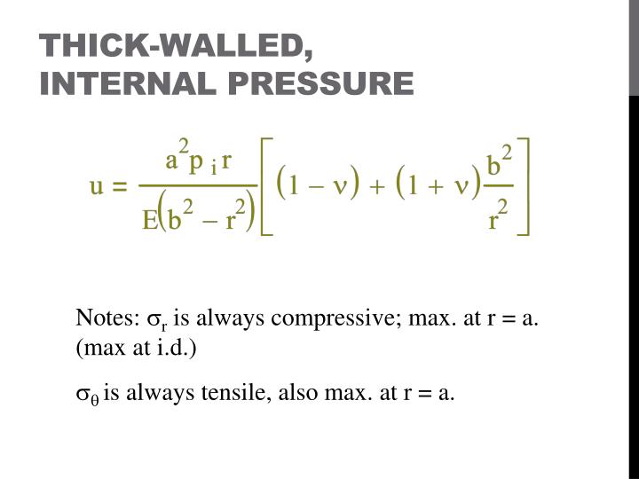 PPT - Pressure Vessels and Shrink Fits PowerPoint Presentation - ID:3037419