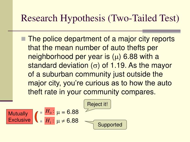 PPT - Hypothesis Testing PowerPoint Presentation - ID:3037496