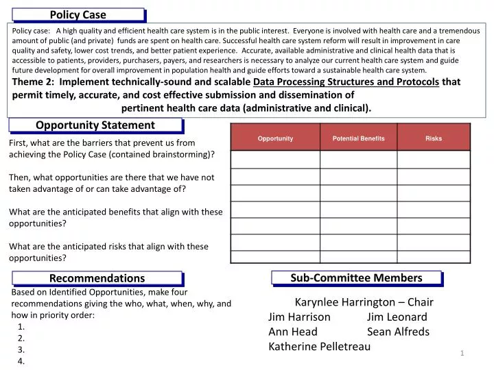 PPT - Policy Case PowerPoint Presentation, free download - ID:3037542