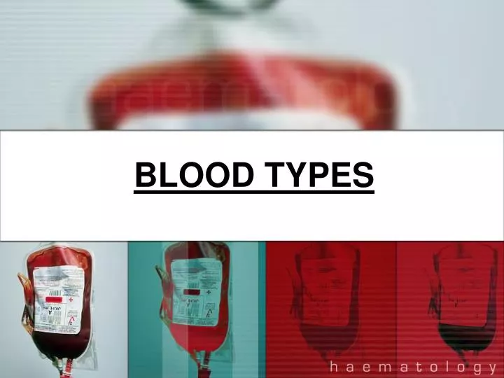 PPT - BLOOD TYPES PowerPoint Presentation, free download - ID:3038634
