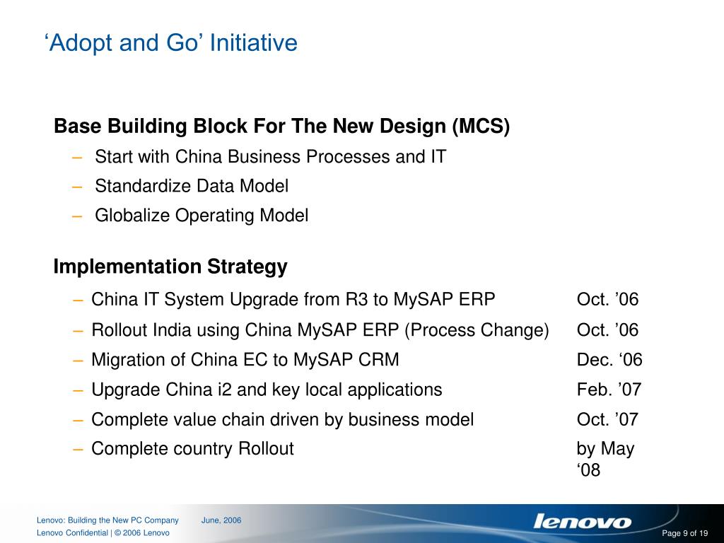 PPT - Lenovo: Building The New PC Company PowerPoint Presentation, free ...
