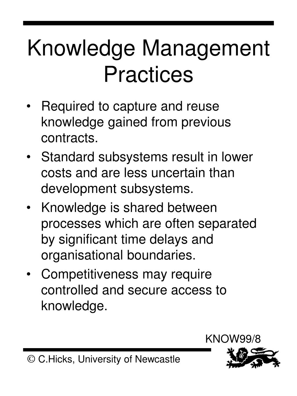 PPT - Knowledge Management in Capital Goods Companies PowerPoint ...