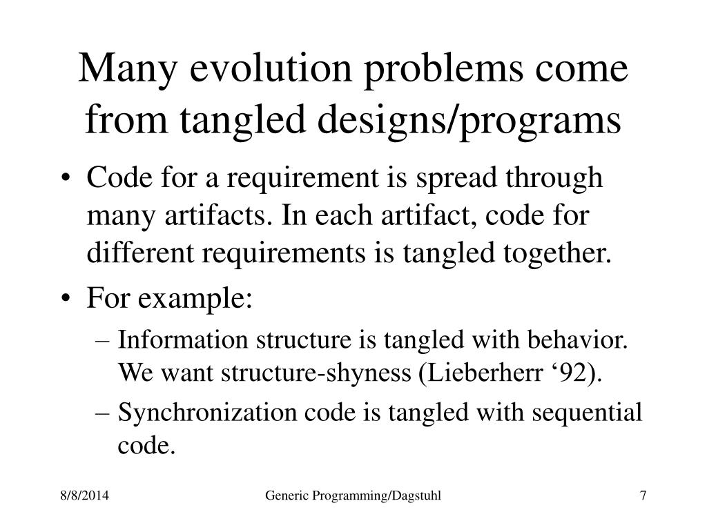 Ppt Generic Programming Using Adaptive And Aspect Oriented Programming Powerpoint Presentation