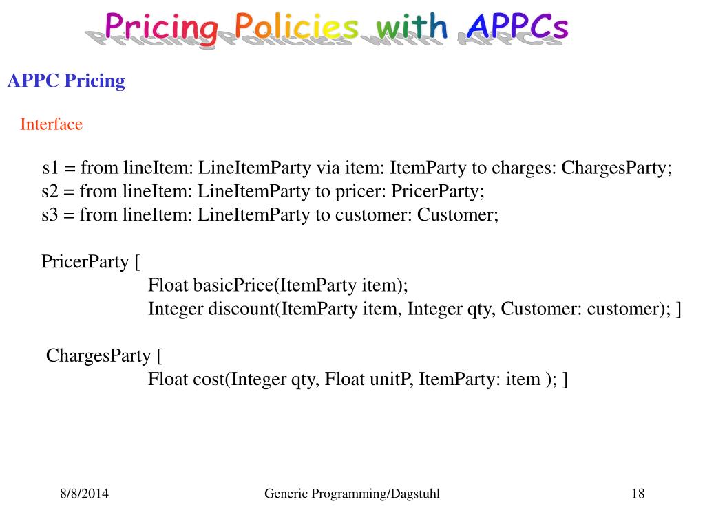 Ppt Generic Programming Using Adaptive And Aspect Oriented Programming Powerpoint Presentation