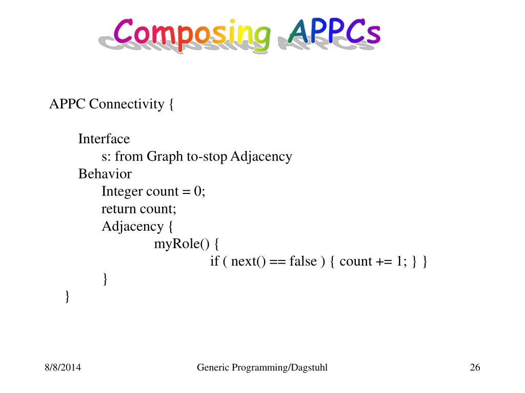 Ppt Generic Programming Using Adaptive And Aspect Oriented Programming Powerpoint Presentation