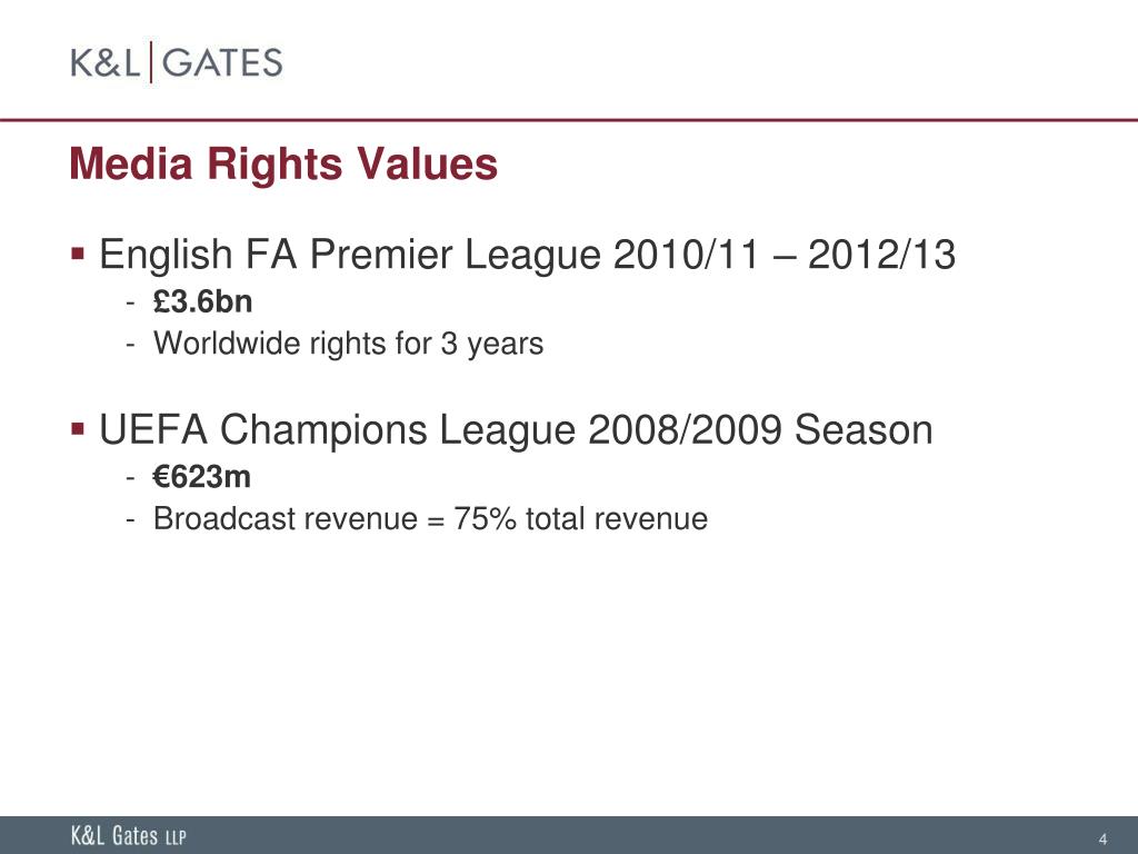 PPT - Maximizing Revenue Through Sports Media Rights Management ...