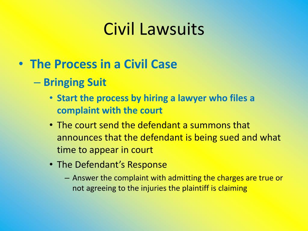 PPT - Civil and Criminal Law PowerPoint Presentation, free download ...