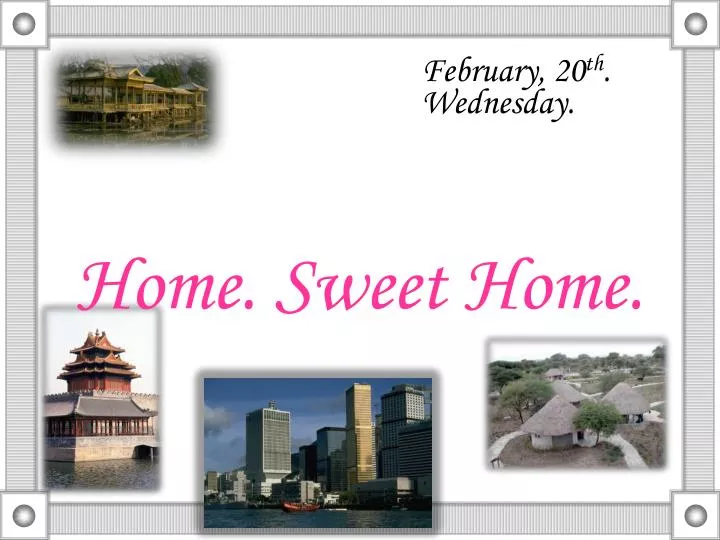 PPT - February, 20 th . Wednesday. PowerPoint Presentation, free ...