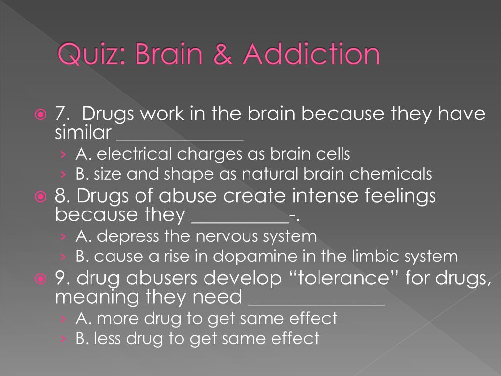 PPT - The Teenage Brain and Substance Abuse PowerPoint Presentation ...