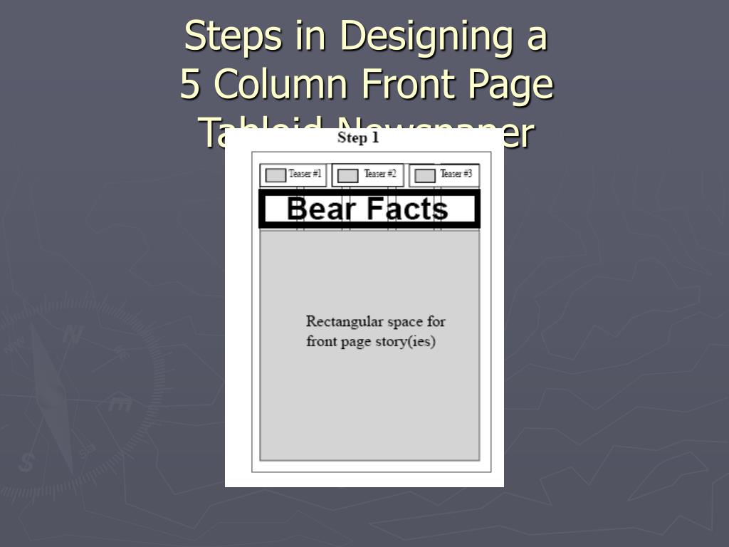 PPT - Newspaper Design Read ALL ABOUT it! PowerPoint Presentation, free ...