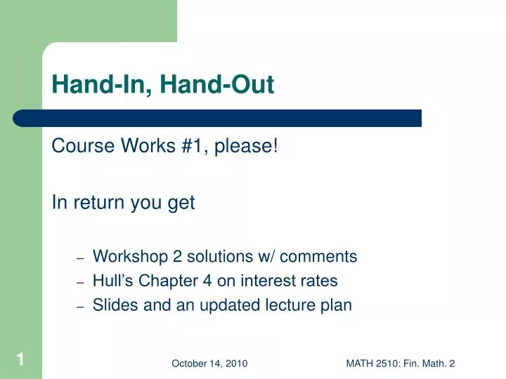 PPT - Hand-In, Hand-Out PowerPoint Presentation, free download - ID:3040262