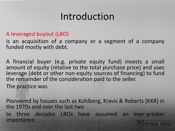 PPT - 7. Leverage buy Out PowerPoint Presentation - ID:3040323