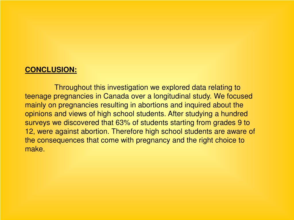 PPT - Teen Pregnancy & Abortion PowerPoint Presentation, free download ...