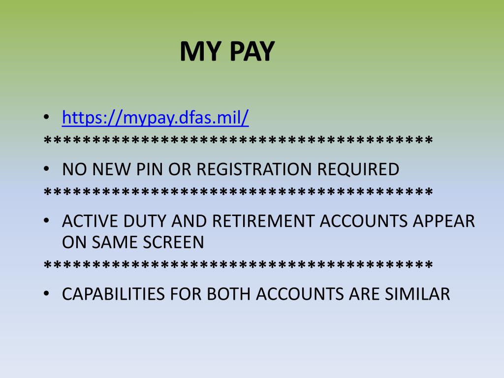 PPT - Defense Military Pay Office PowerPoint Presentation, free ...