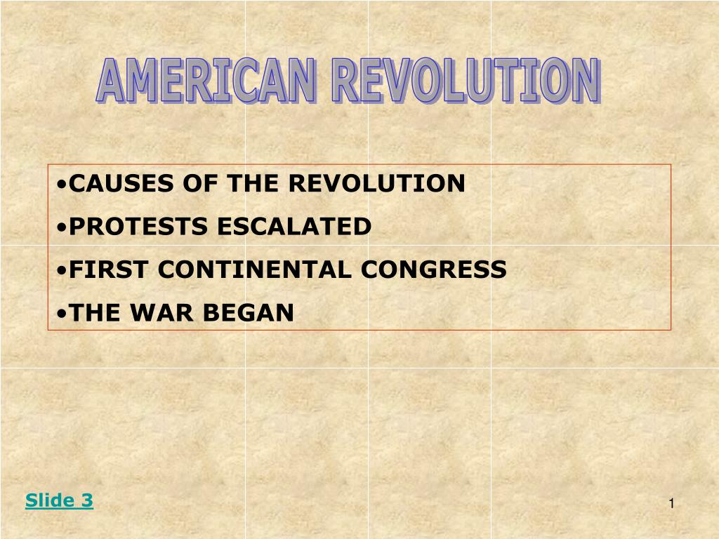 PPT - AMERICAN REVOLUTION PowerPoint Presentation, free download - ID ...