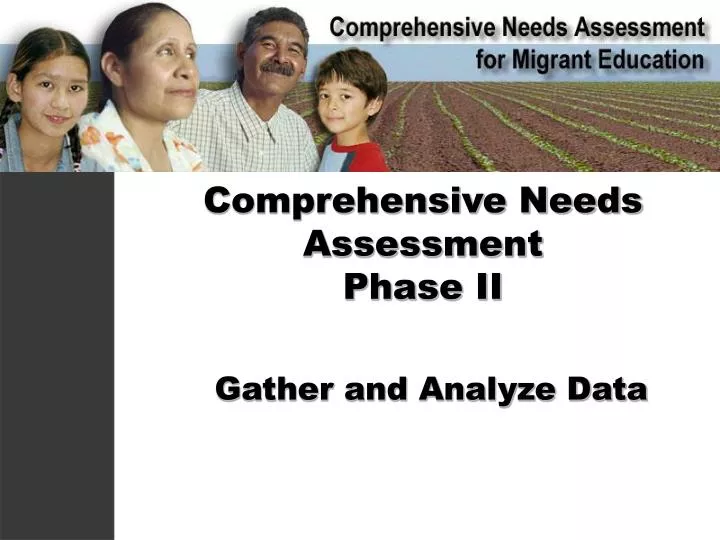 PPT - Comprehensive Needs Assessment Phase II PowerPoint Presentation ...