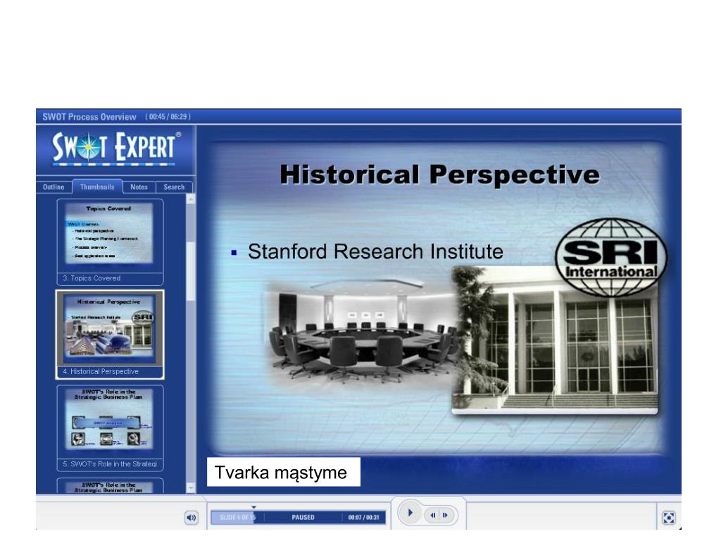 PPT - 3. Kiekybinės SSGG (SWOT) analizės pagrindai PowerPoint ...