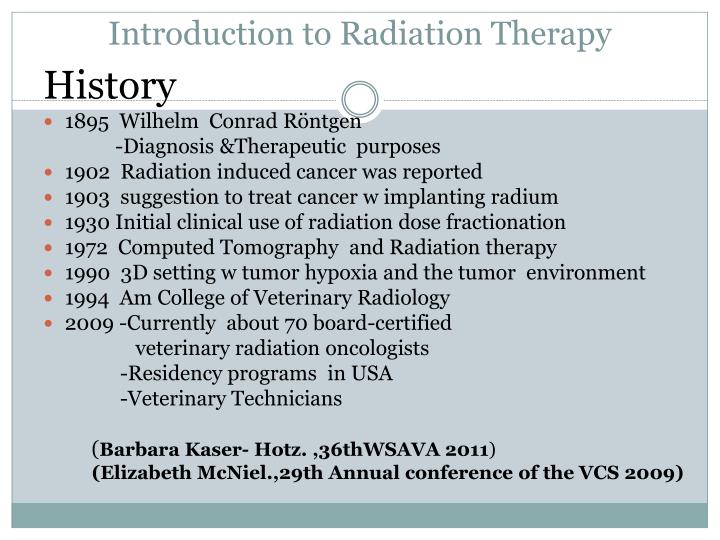PPT - Radiation Therapy PowerPoint Presentation - ID:3042093
