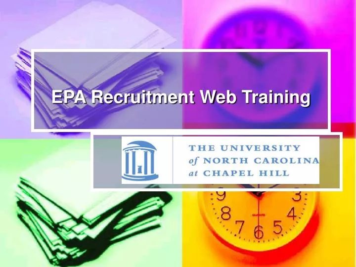 PPT - EPA Recruitment Web Training PowerPoint Presentation, free ...